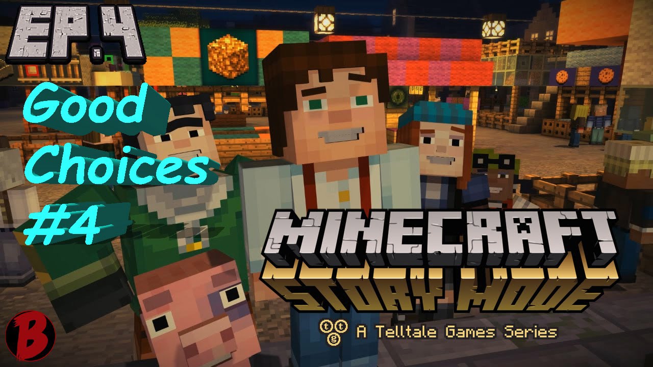 Minecraft: Story Mode Episode 4 A Block and a Hard Place - Part 4 Good ...