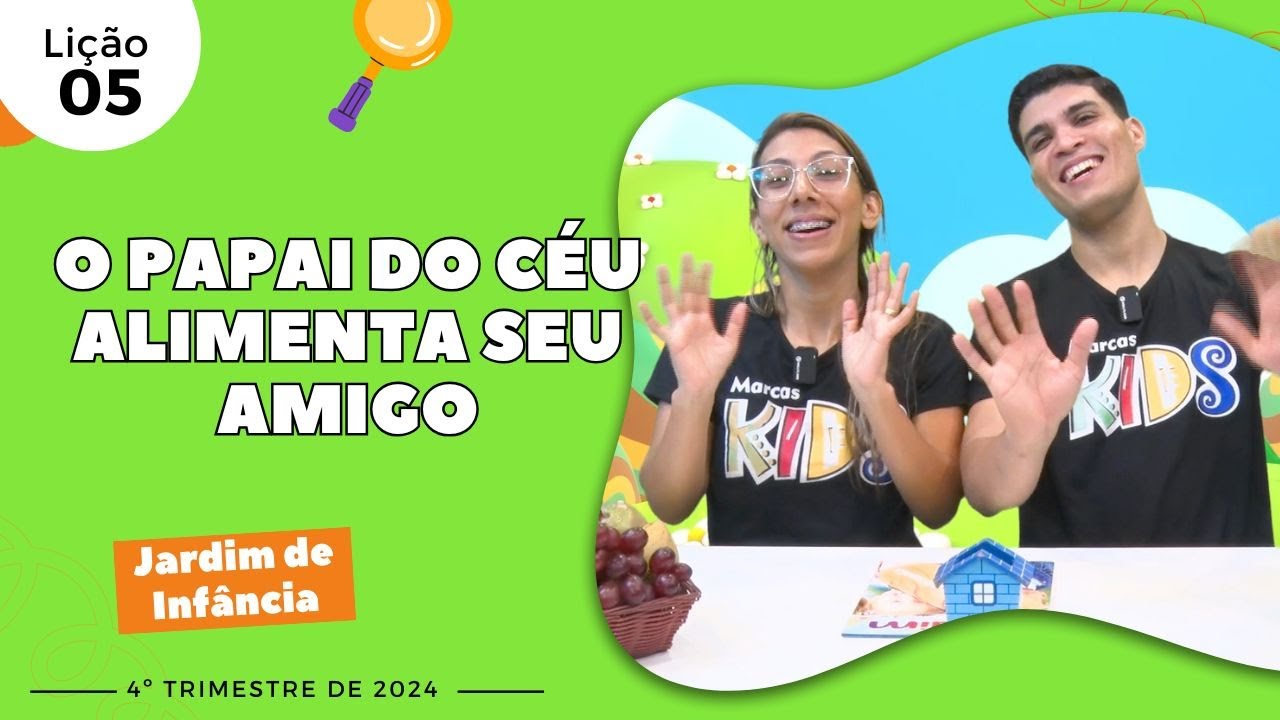 O PAPAI DO CÉU ALIMENTA SEU AMIGO - História Bíblica-Infantil - YouTube