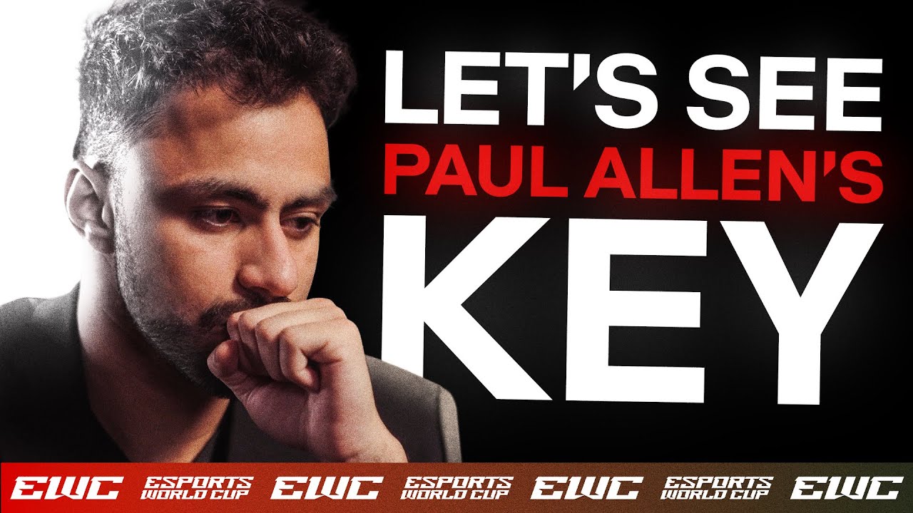 Let's see Paul Allen's key | EWC Call of Duty MW3 - YouTube