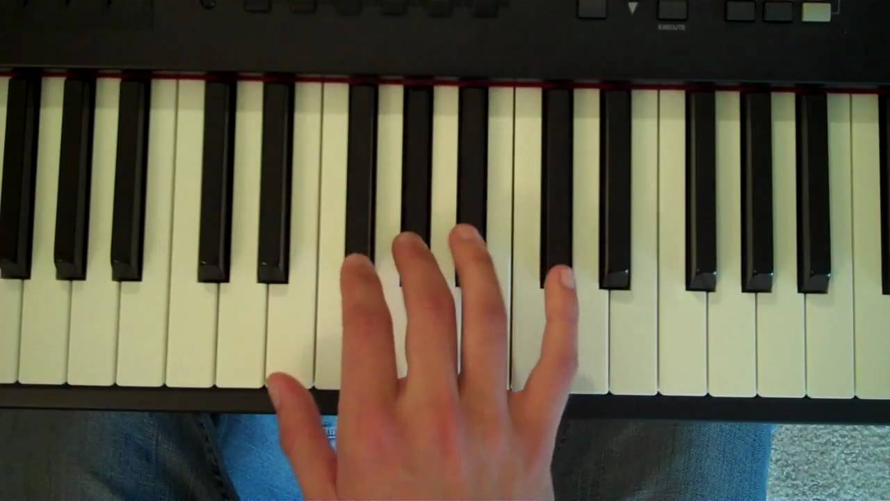 How To Play the C Whole Tone Scale on Piano - YouTube