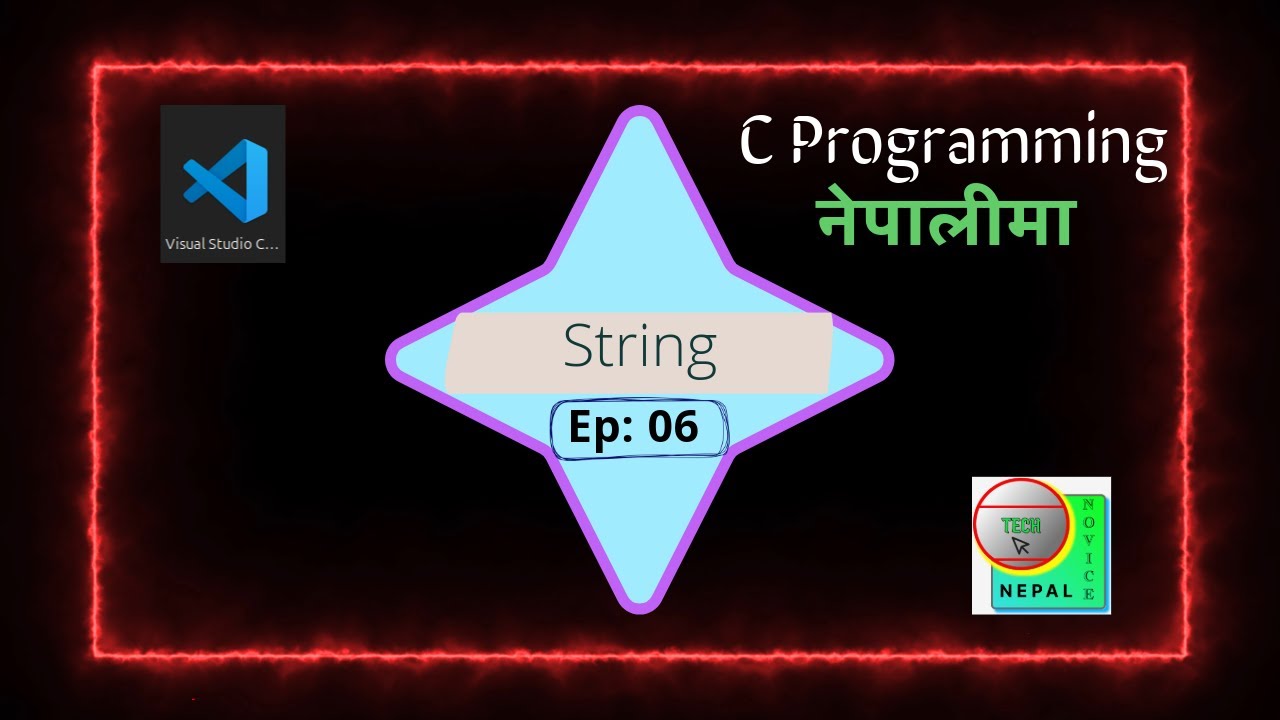 C Programming Ep 06 String In C Declaration Initialization 1908