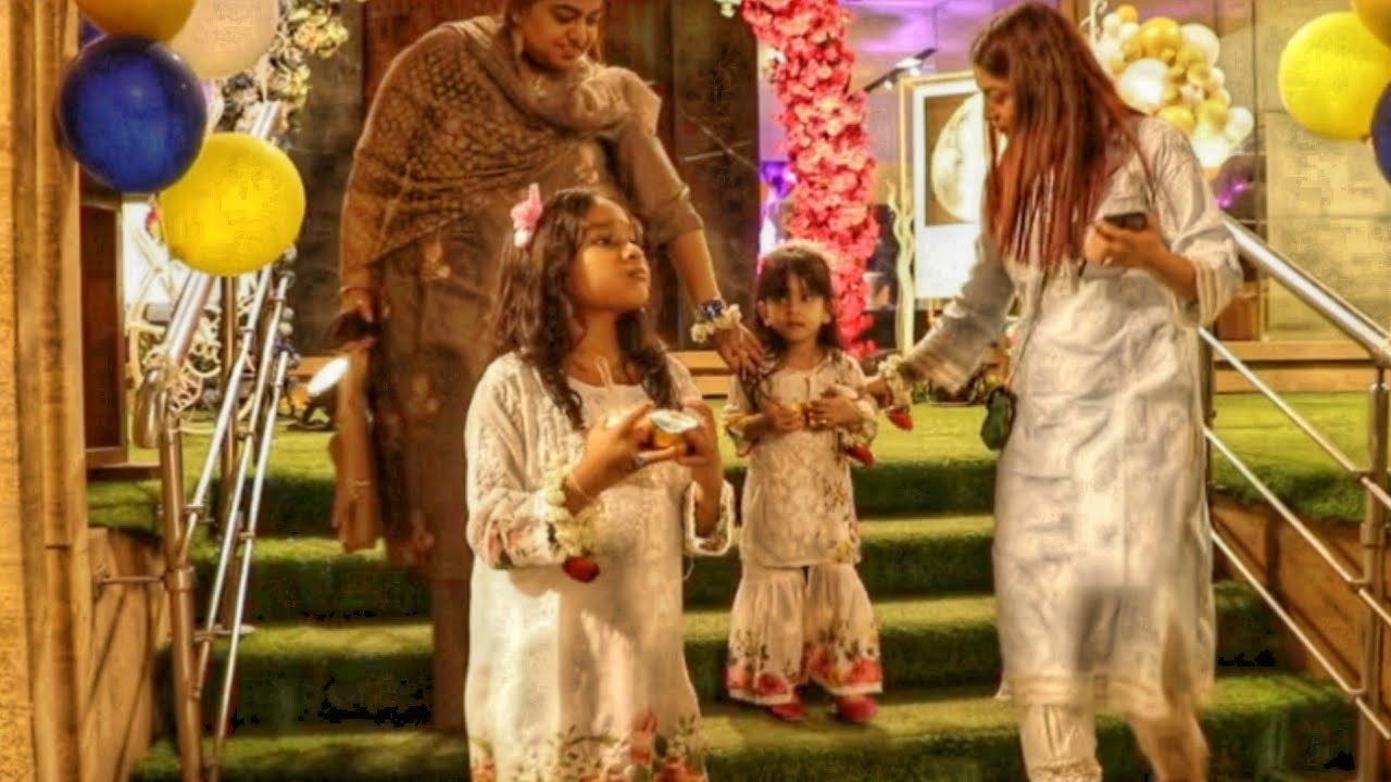 Mahi Vij With Cute Daughter Leaves From Gauhar Khan Baby Shower ...