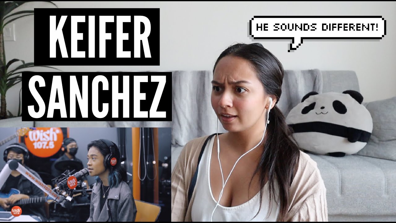 KEIFER SANCHEZ PERFORMS "PAUBAYA" WISH 107.5 | RACHEL ASHLEY REACTION ...