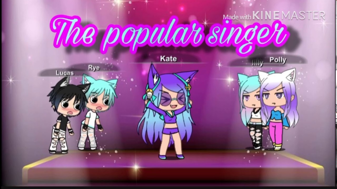 The popular singer | gacha mini movie - YouTube