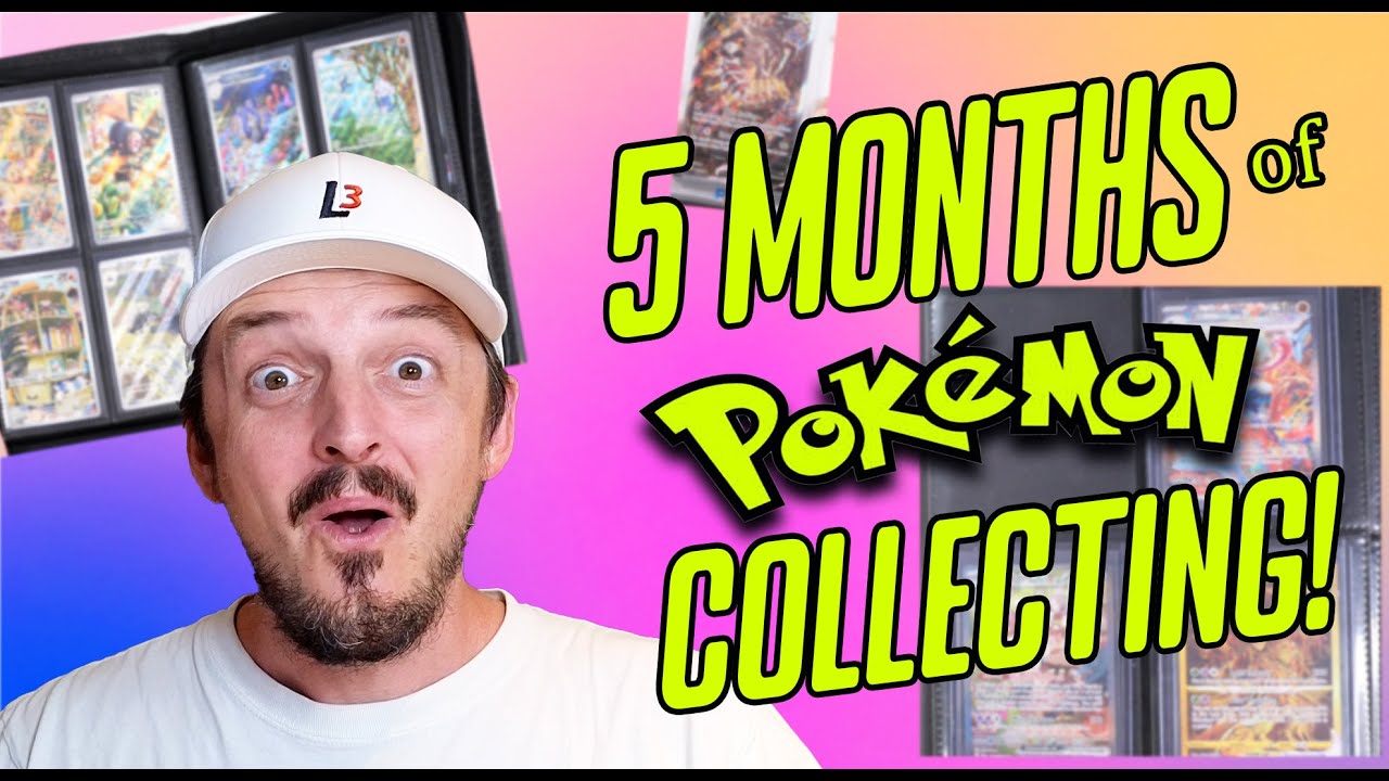 Full Pokemon Card Collection Reveal! Lucky, or average? - YouTube