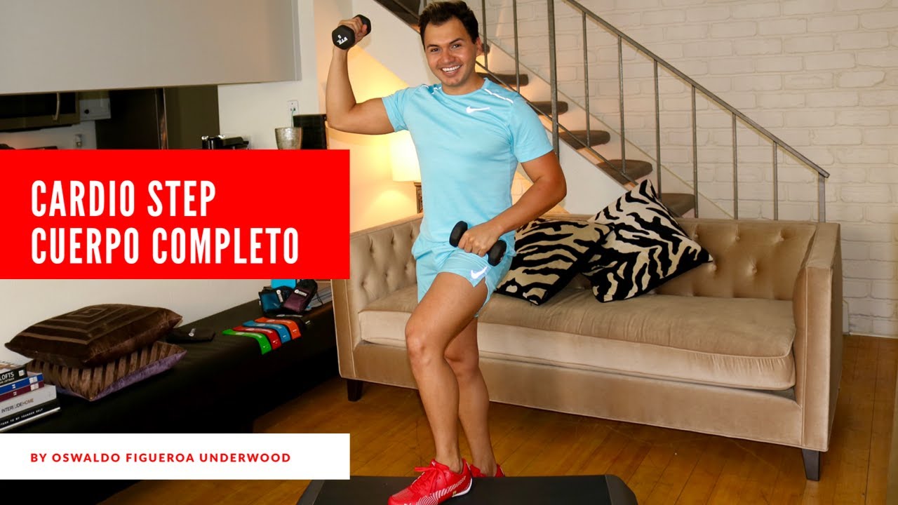 CARDIO STEP CUERPO COMPLETO - YouTube