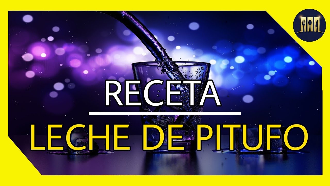 👍 COCTEL PARA PRINCIPIANTES🥤 LECHE de pitufo - YouTube