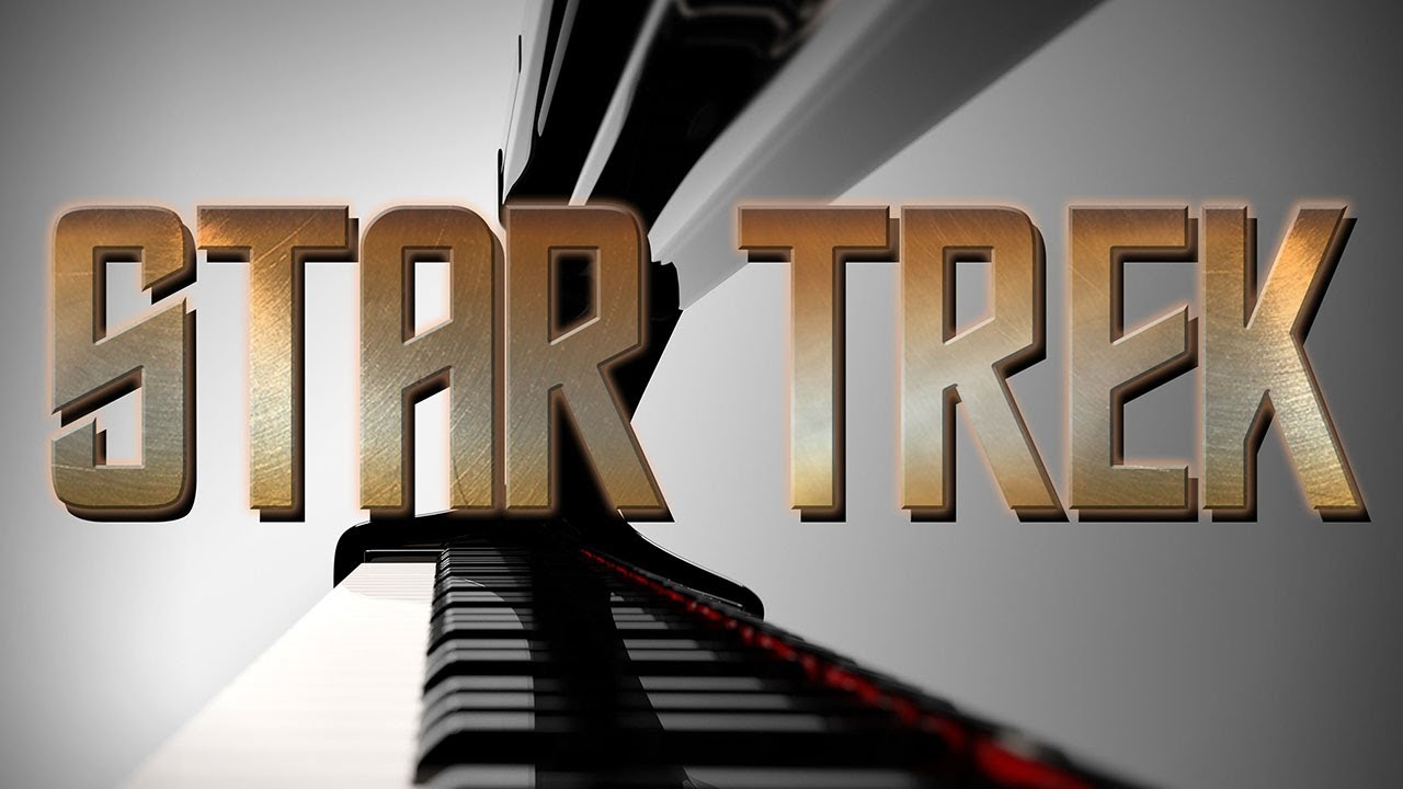 STAR TREK - Original Main Title Theme From 1966 | Piano Version By ...
