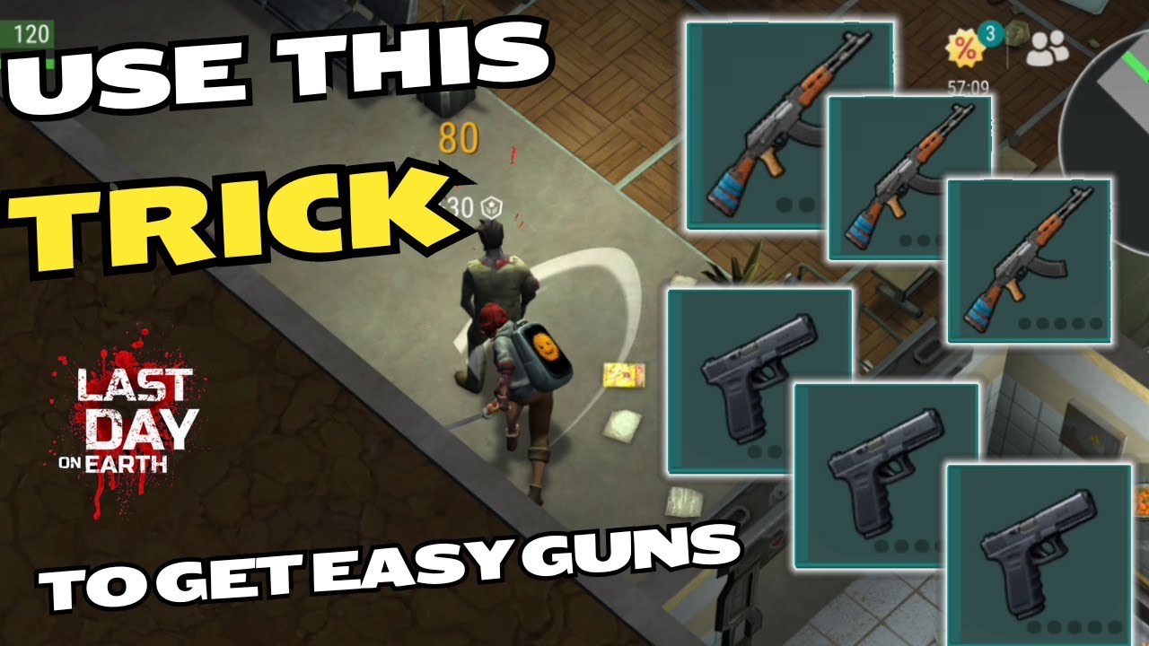 WITH THIS TRICK YOU GET EASY GUNS Last Day on Earth Grenade Trick ...