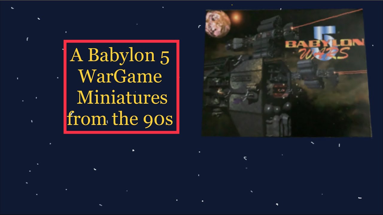 Babylon 5 wars miniatures war game review - YouTube