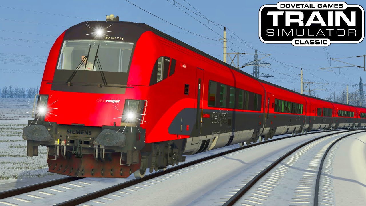 ÖBB RJX (661) nach Flughafen Wien (VIE) / RWA Nordbahn Phase 3 / Let's ...