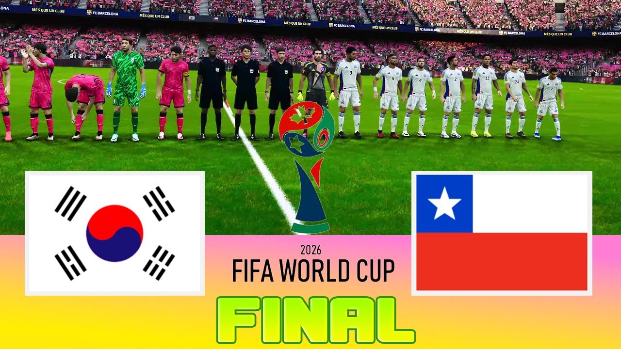 SOUTH KOREA vs CHILE - Final FIFA World Cup 2026 Full Match All Goals Football Match - YouTube