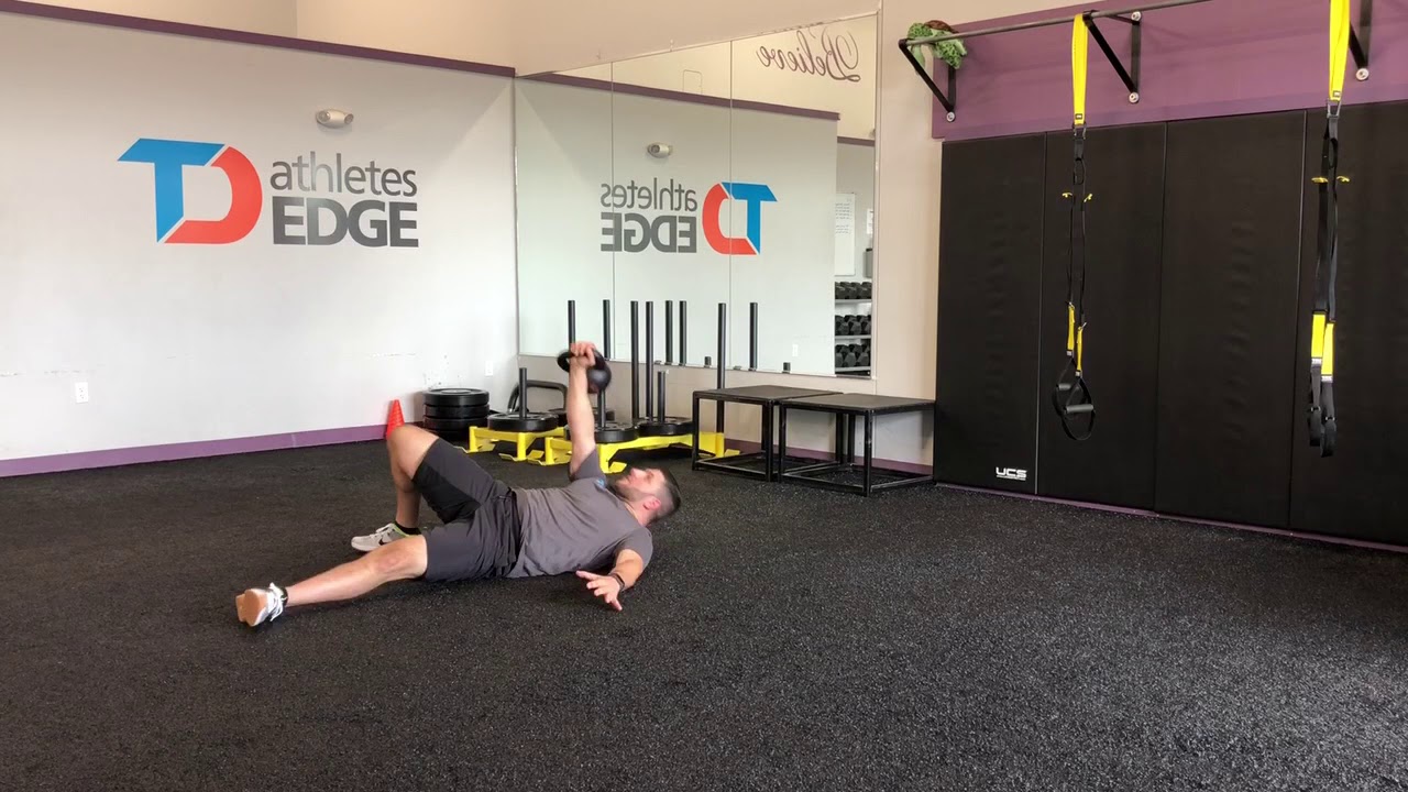 Matthew Ibrahim | KB Turkish Get-Up (TGU) to Elbow - YouTube