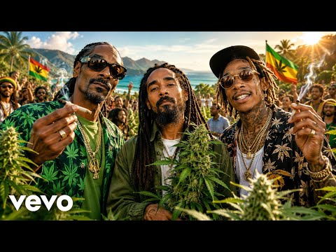 🌿 GREEN ALL DAY 🔥 | Snoop Dogg, Damian Marley & Wiz Khalifa | Reggae 420 Anthem