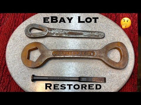 Interesting eBay Lot of Vintage Tools Restored. - YouTube