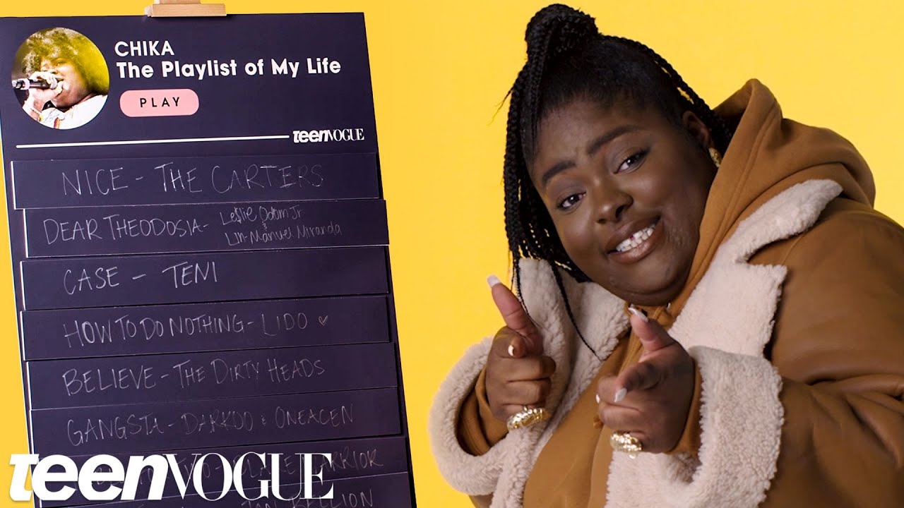 Rapper Chika Creates the Playlist of Her Life | Teen Vogue - YouTube