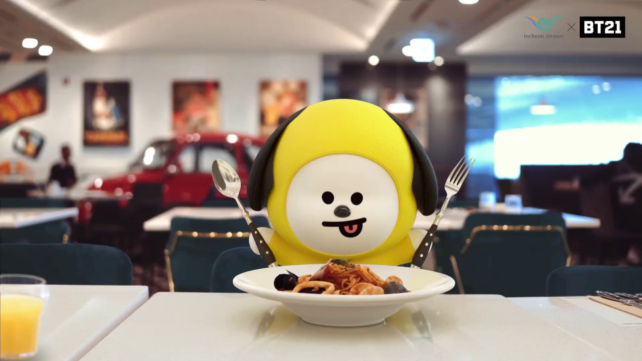 [Incheon Airport x BT21] #DINING - YouTube