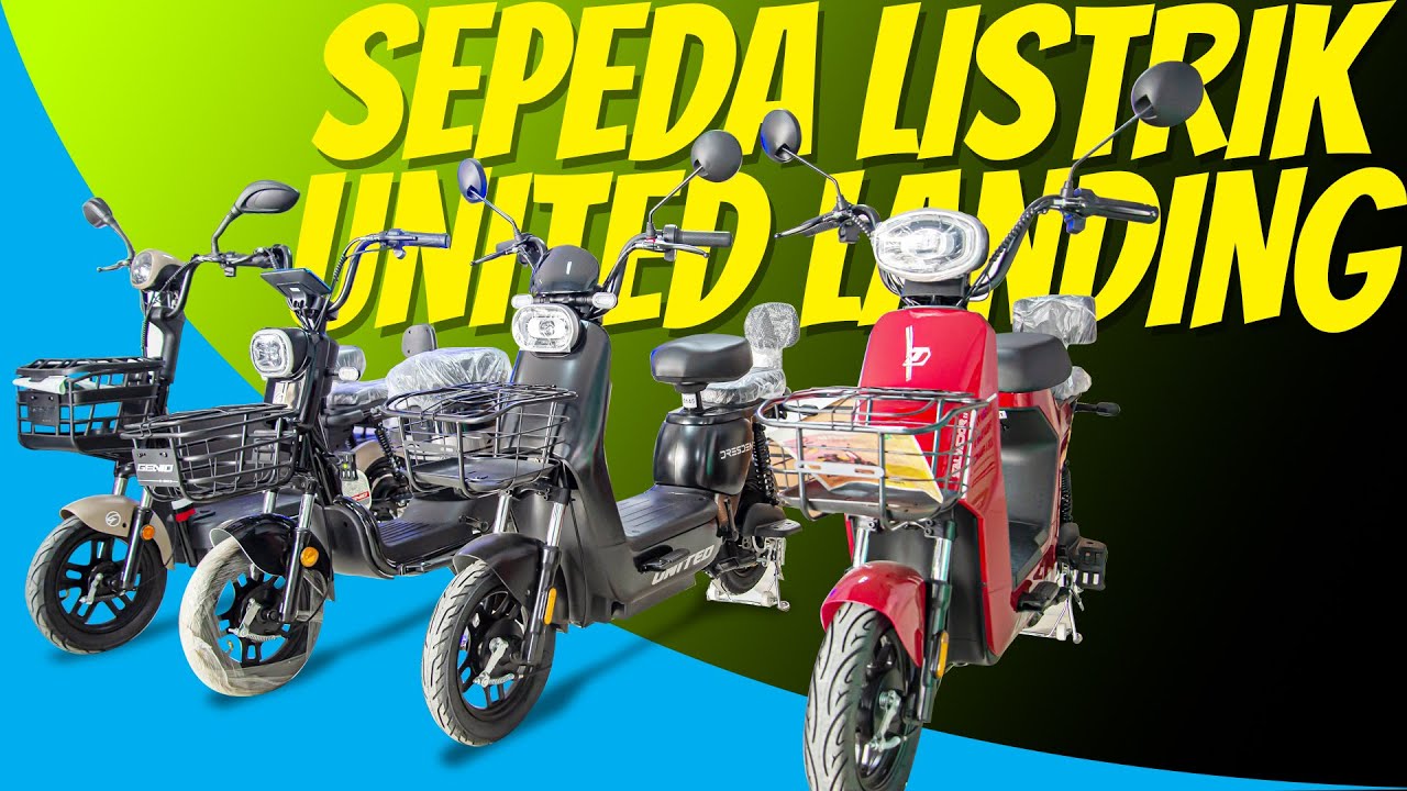 UNITED E-Moped / Sepeda Listrik UNITED [FIRST IMPRESSION] - YouTube