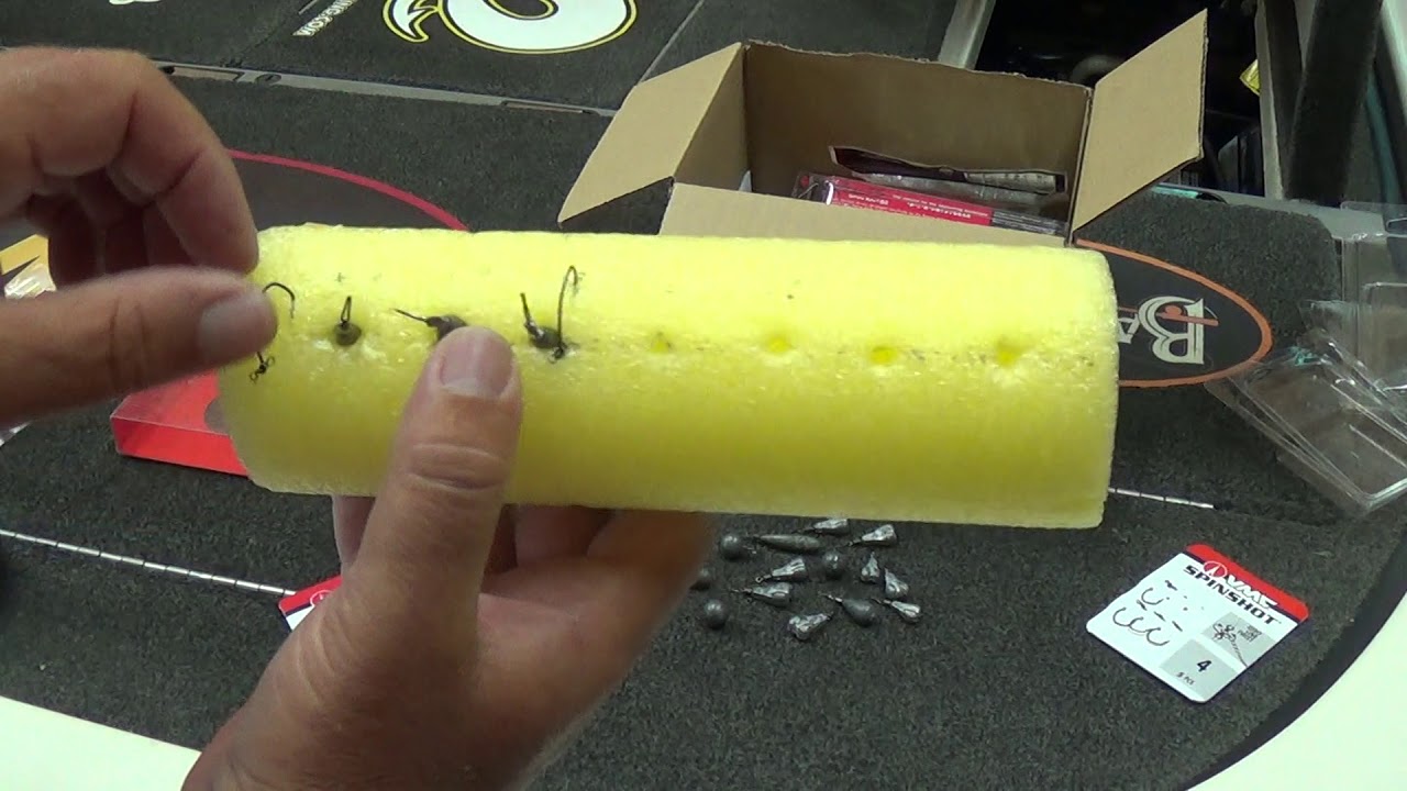 How to Pre-rig your Drop Shot Rigs - YouTube