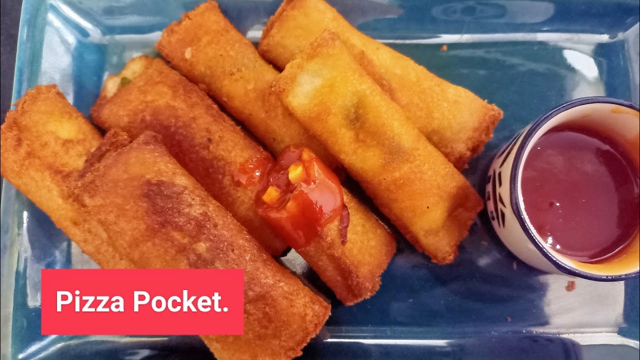 Pizza Pocket | Mcpuff McDonald recipe at home | 5 मिनट में तैयार ...
