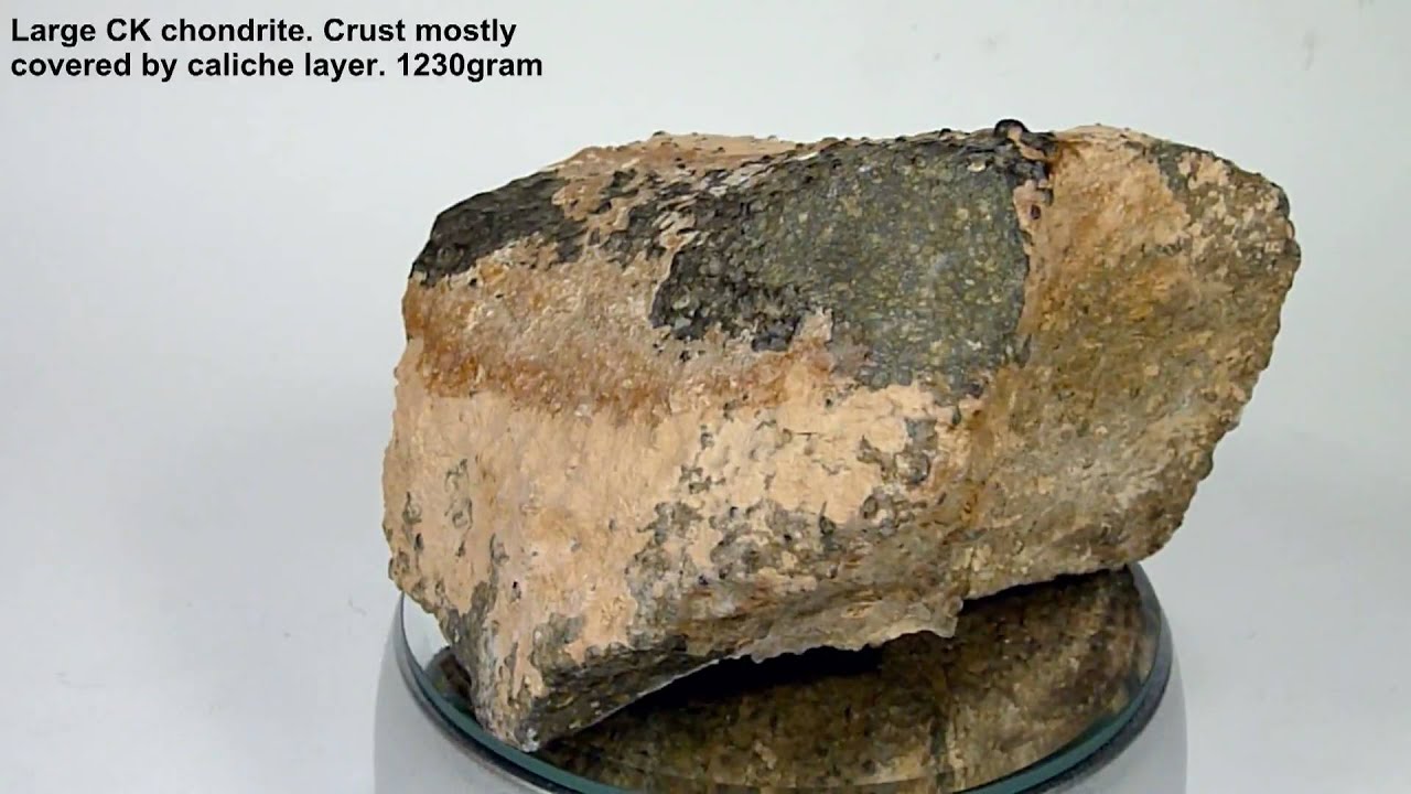 Meteorite NWA 6254 chondrite CK3 - YouTube
