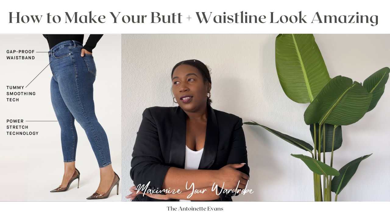 How to Make Your Butt + Waist Line Look Amazing | Jean Review - YouTube