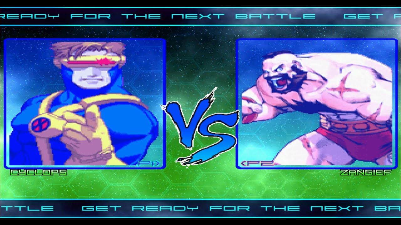 Mugen - Cyclops vs Zangief - YouTube