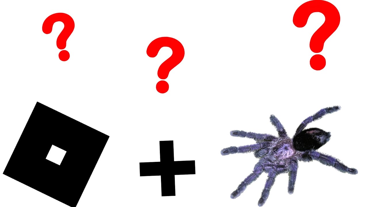 BLUE TARANTULA IN ROBLOX?? - YouTube