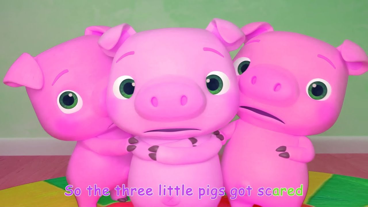 Scared Three Little Pigs Intro Logo Effects | Sponsored By: Gamavision ...