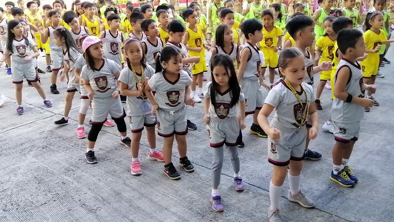 Intrams 2019 dance exercise - YouTube