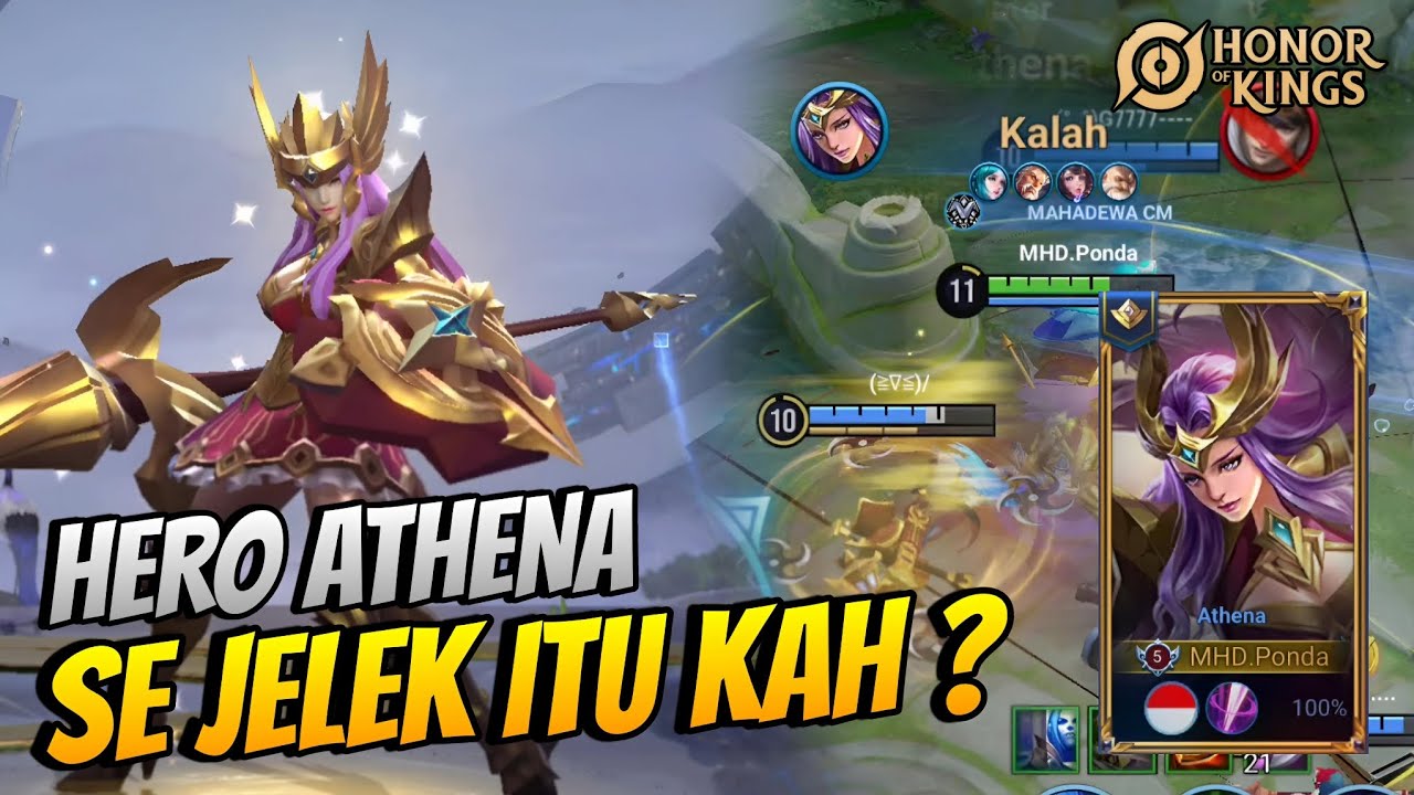 Review Hero Athena‼️Se Jelek Itu Kah Gak Pernah Di Pick Di Rank ...
