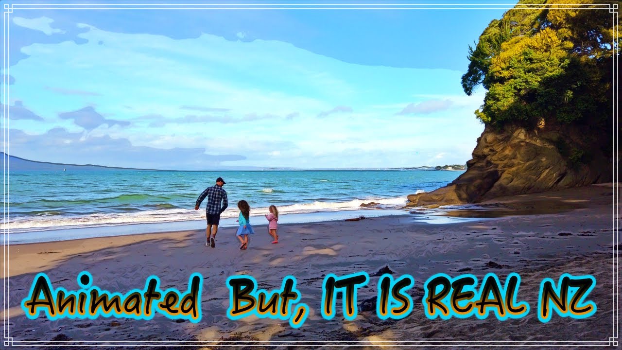 👉Castor Bay Beach👉Auckland👉New Zealand #Virtual tour - YouTube