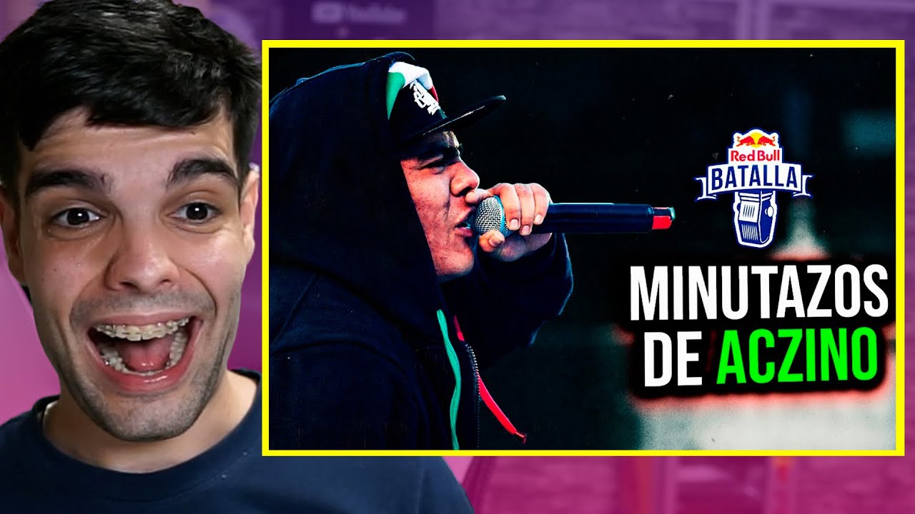 🔥13 MINUTAZOS LEGENDARIOS de ACZINO en RED BULL INTERNACIONAL🔥 *TE VA A ...