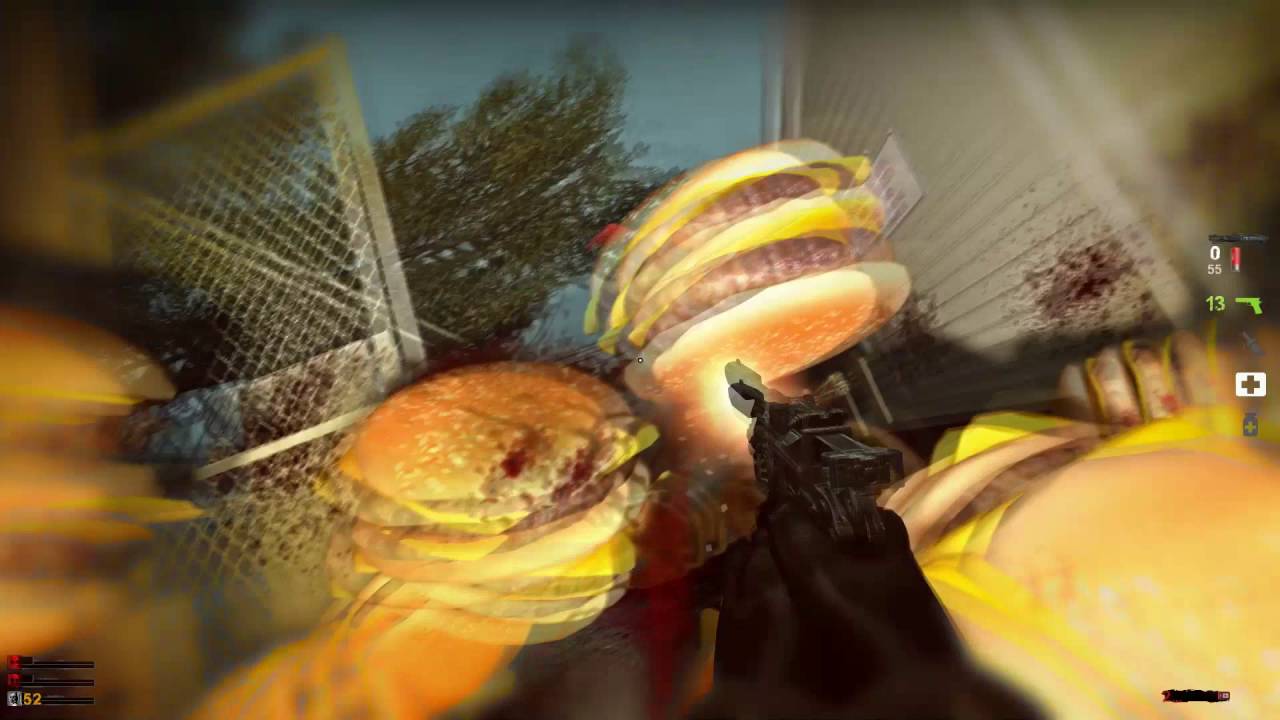 THE CHEESIEST LEFT 4 DEAD 2 BURGER APOCALYPSE ACROSS THE MILKY WAY ...