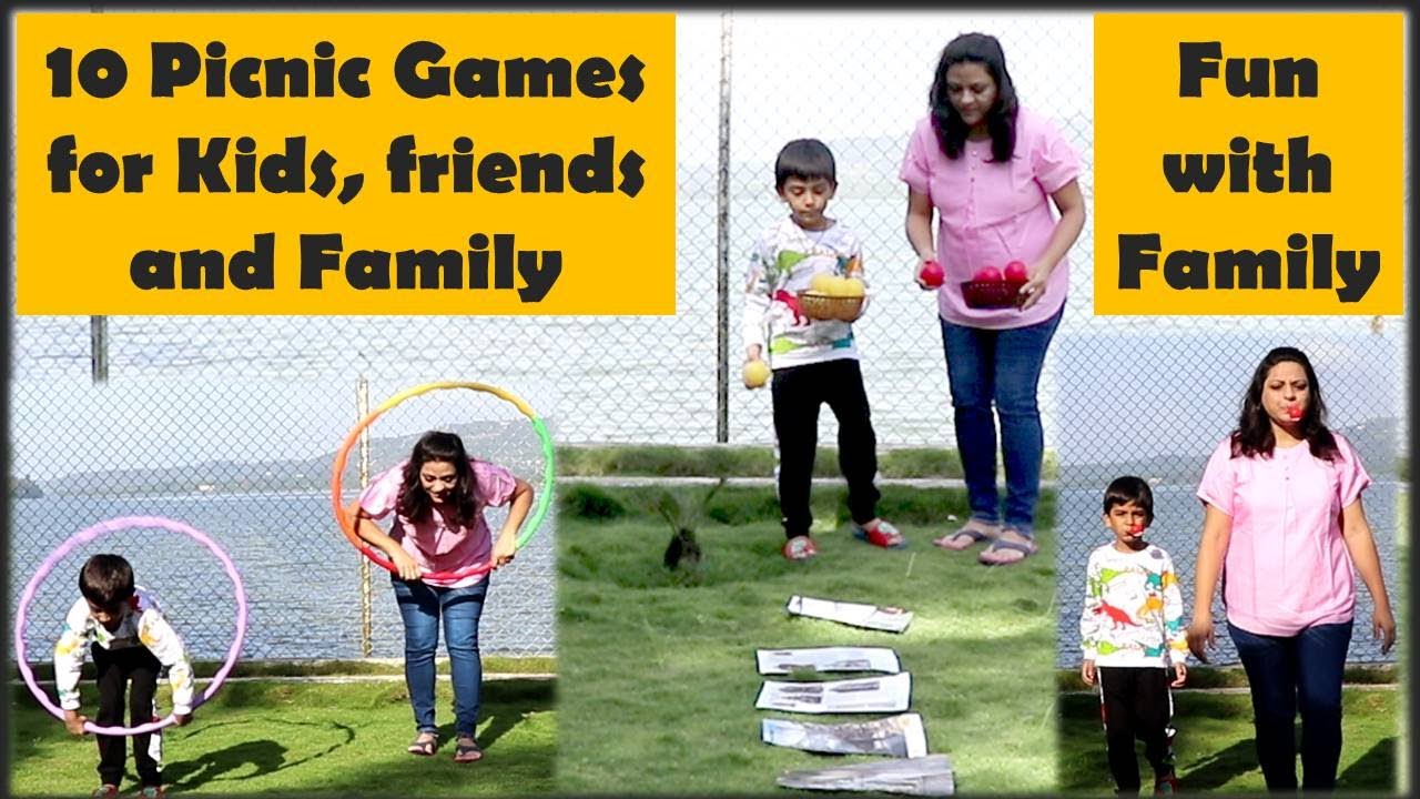 10 Picnic games for kids, family and friends | Race games for kids and ...