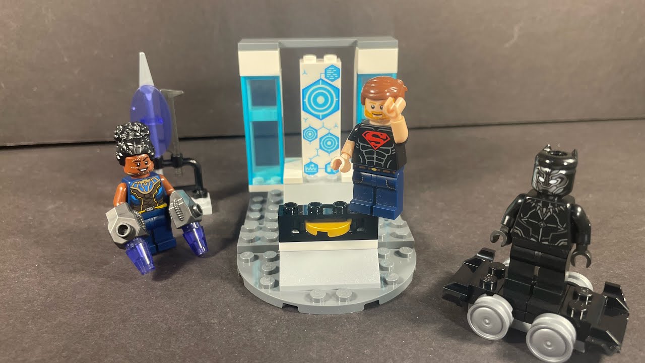 LEGO 2022 Marvel Black Panther 4+ 76212 Shuri's Lab set review! - YouTube