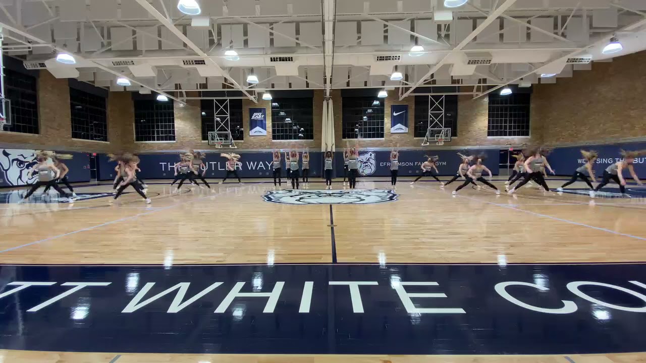 Butler University Dance Team 2020/21 - Senior Dance: "Oops" - YouTube
