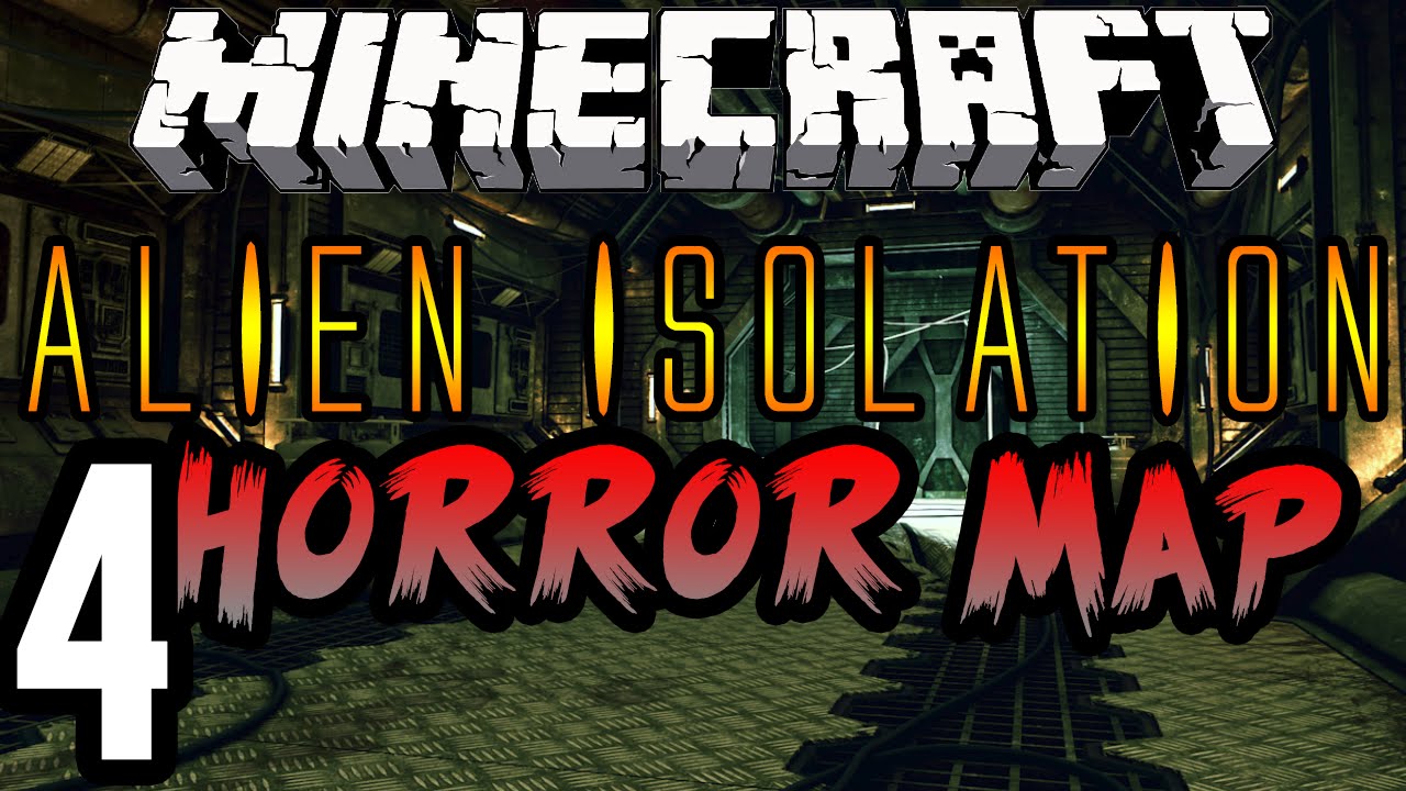 MINECRAFT: Alien Isolation Horror Map PART 4 - YouTube