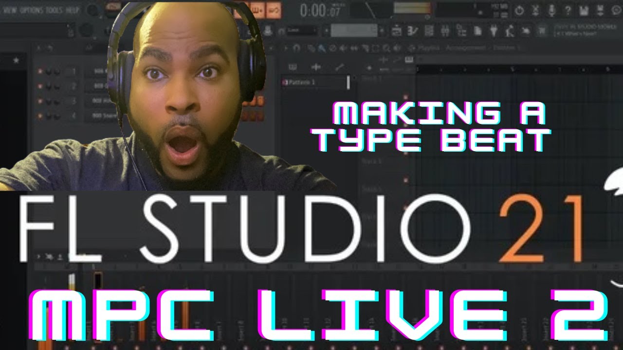 FL STUDIO & AKAI MPC LIVE II - MAKING A MELODIC BEAT #MPCLIVE2 #AKAI ...