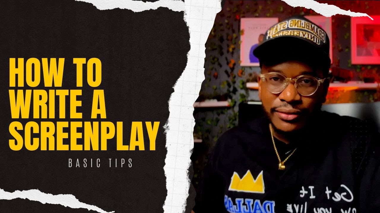 How To Write A Screenplay! - YouTube