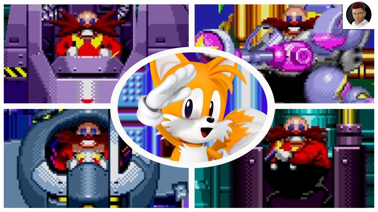 Sonic CD - All Bosses as Tails (NO DAMAGE) - YouTube