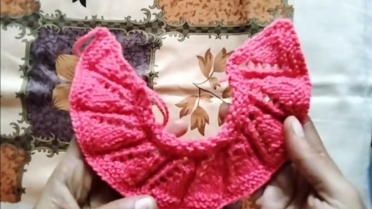 Simple Way To Make Frill. Pls Subscribe for more 🙏🏻 ️ #new #knitting ...