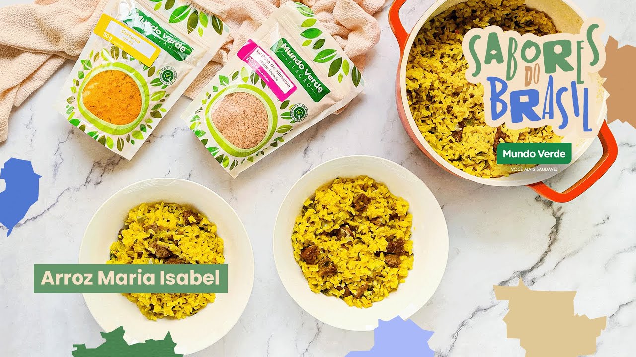 Sabores do Brasil | Arroz Maria Isabel - YouTube