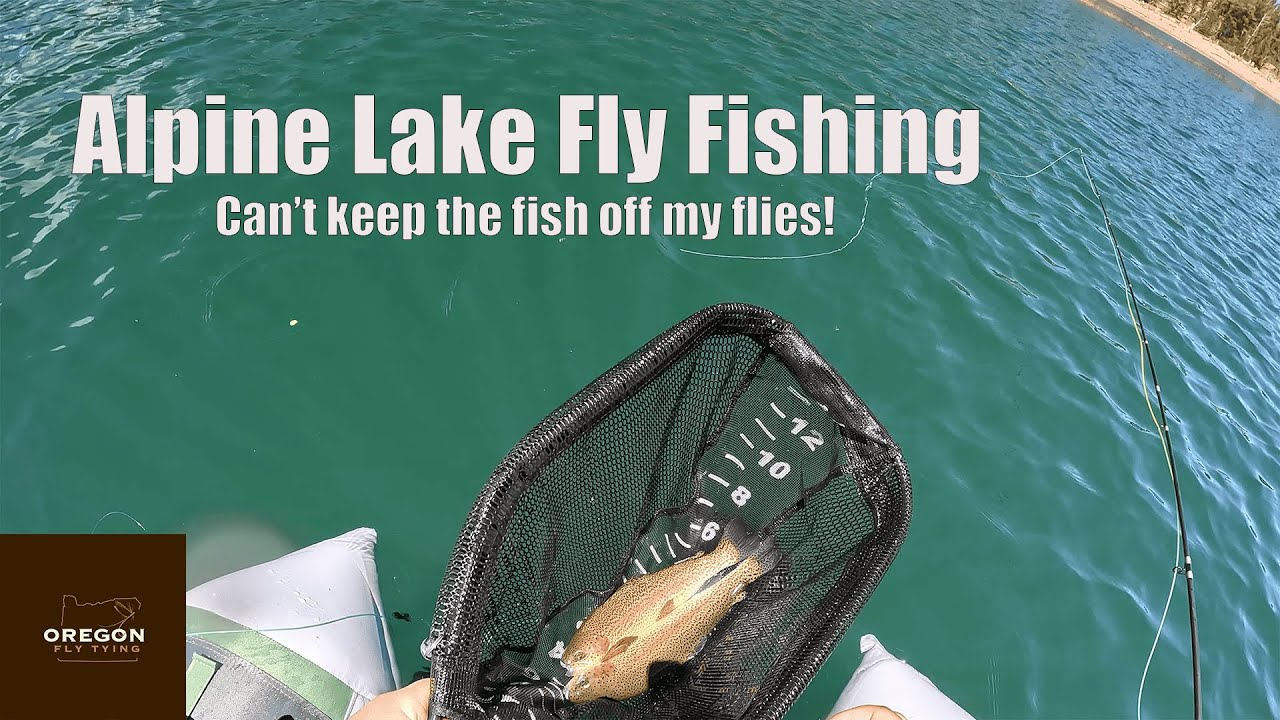 Alpine Lake Fly Fishing - BLOBS ARE THE SECRET WEAPON - YouTube