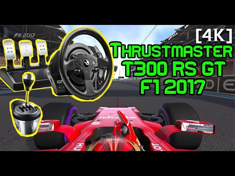 Thrustmaster T300 RS GT F1-2017 - YouTube