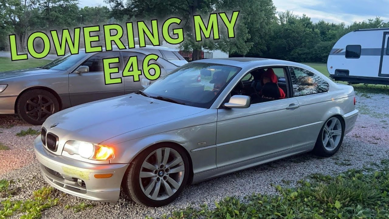 Installing Coilovers on my E46! - YouTube
