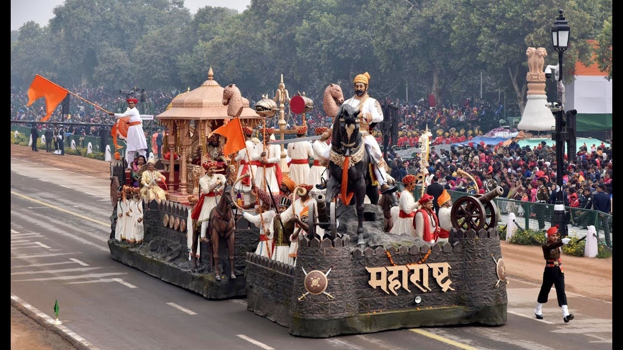The tableau for Maharashtra |Republic Day Parade - 26th January 2018 ...