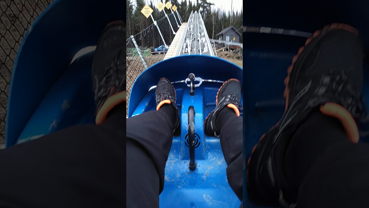 Cliffside Coaster, Lake Placid, NY - YouTube