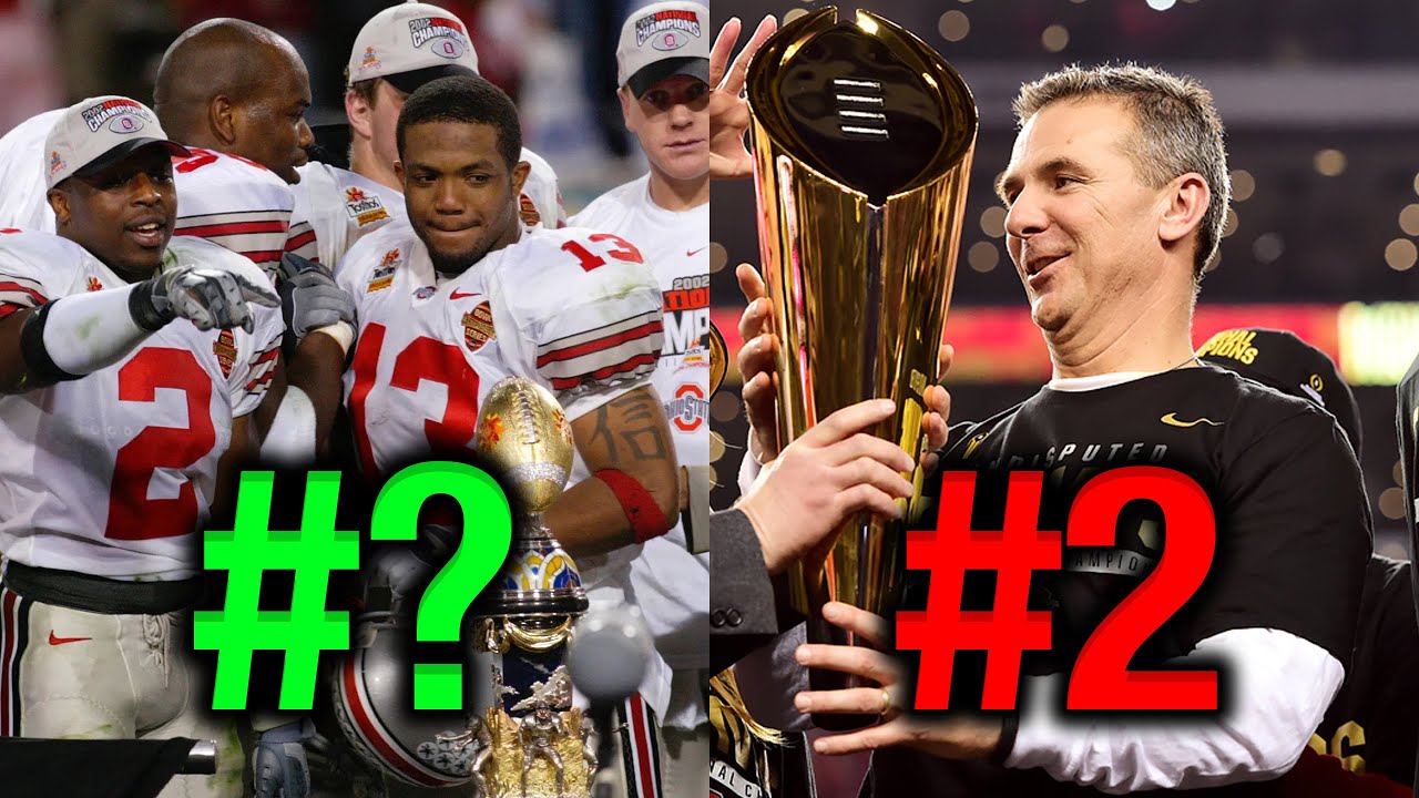 Ranking EVERY Ohio State National Championship... - YouTube