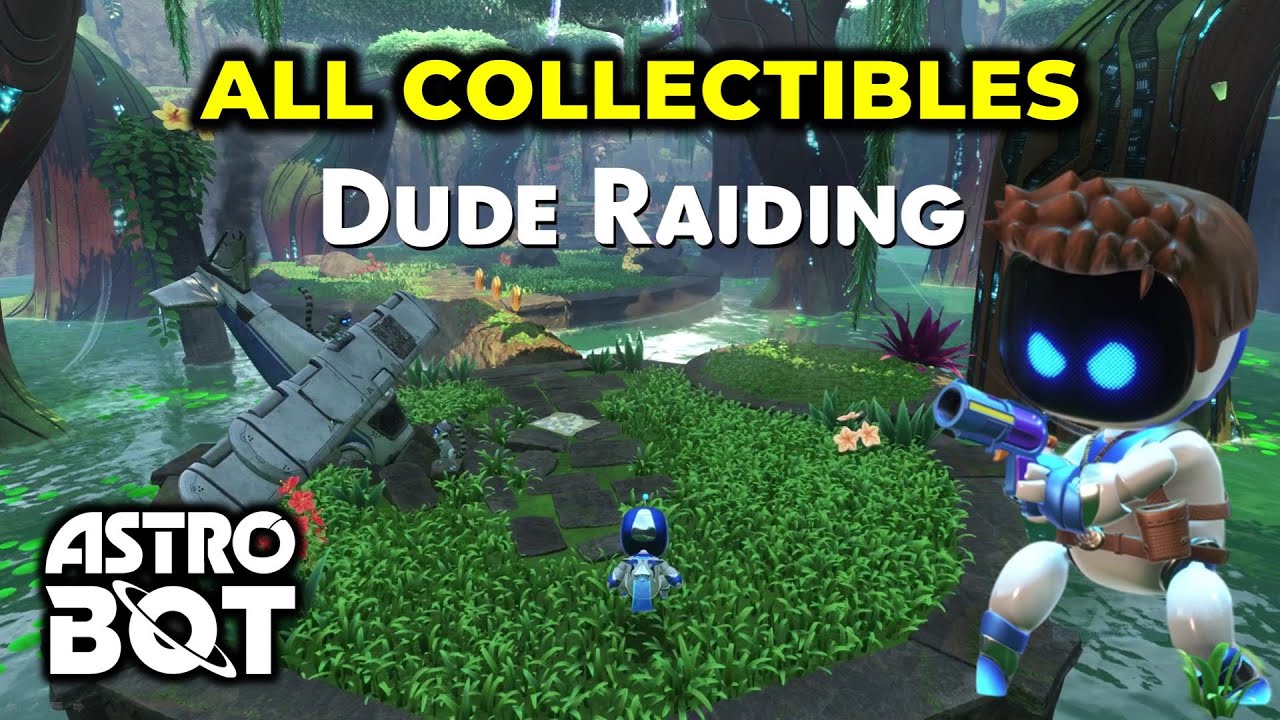 Dude Raiding Collectibles Guide: All Bots & Puzzle Pieces Locations ...